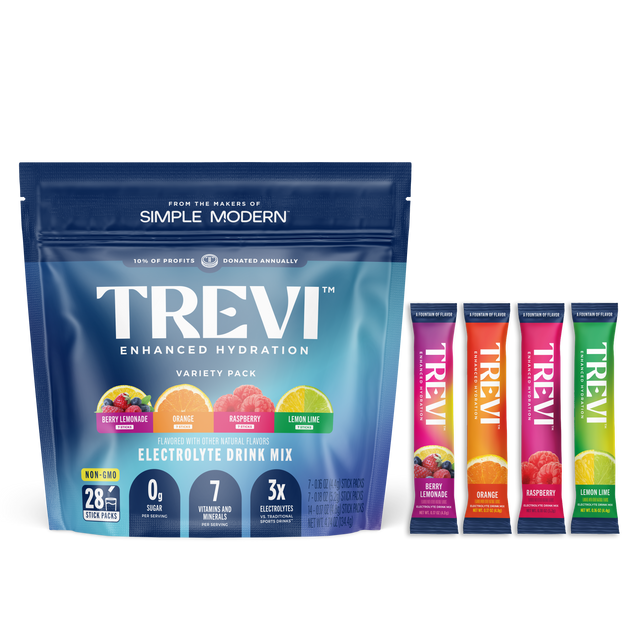 28 Count Sugar Free Trevi Original Variety Pack