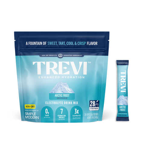 28 Count Sugar Free Arctic Frost Electrolyte Drink Mix – Trevi