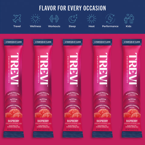 Trevi 3 Pack Sampler - Raspberry