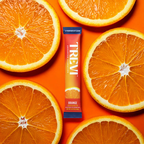 8 Count Sugar Free Orange Electrolyte Drink Mix – Trevi